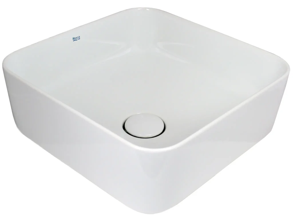 Cuba de Apoio Quadrada 370x370x140mm Inspira Roca - Hidronox