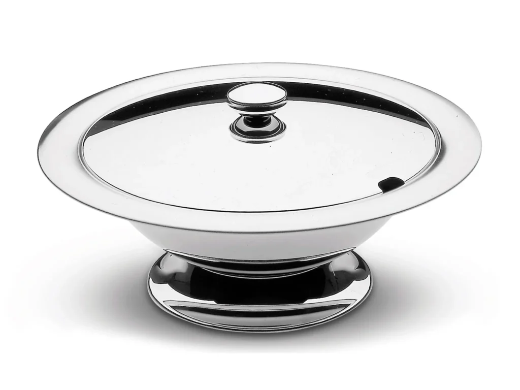 Sopeira Aço Inox Com Tampa Rotonda Tramontina - Hidronox