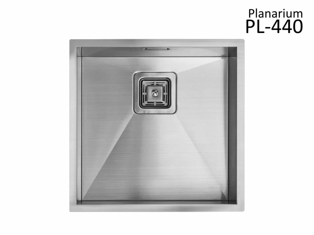 Cuba Planarium PL 440 400x400x200mm SINK - Hidronox