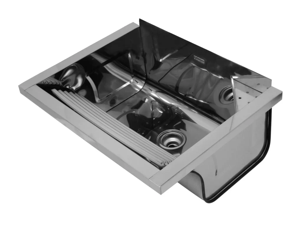 Tanque Inox 63x47,5x26cm Fixar - TS550 - Docol - Hidronox