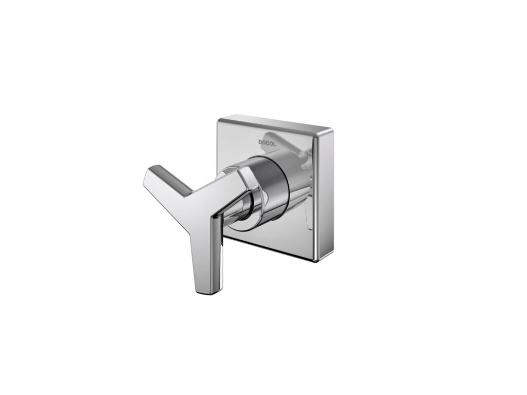 Acabamento DocolBase 1/2" A 1" Docol City - Chrome 877106 - Hidronox