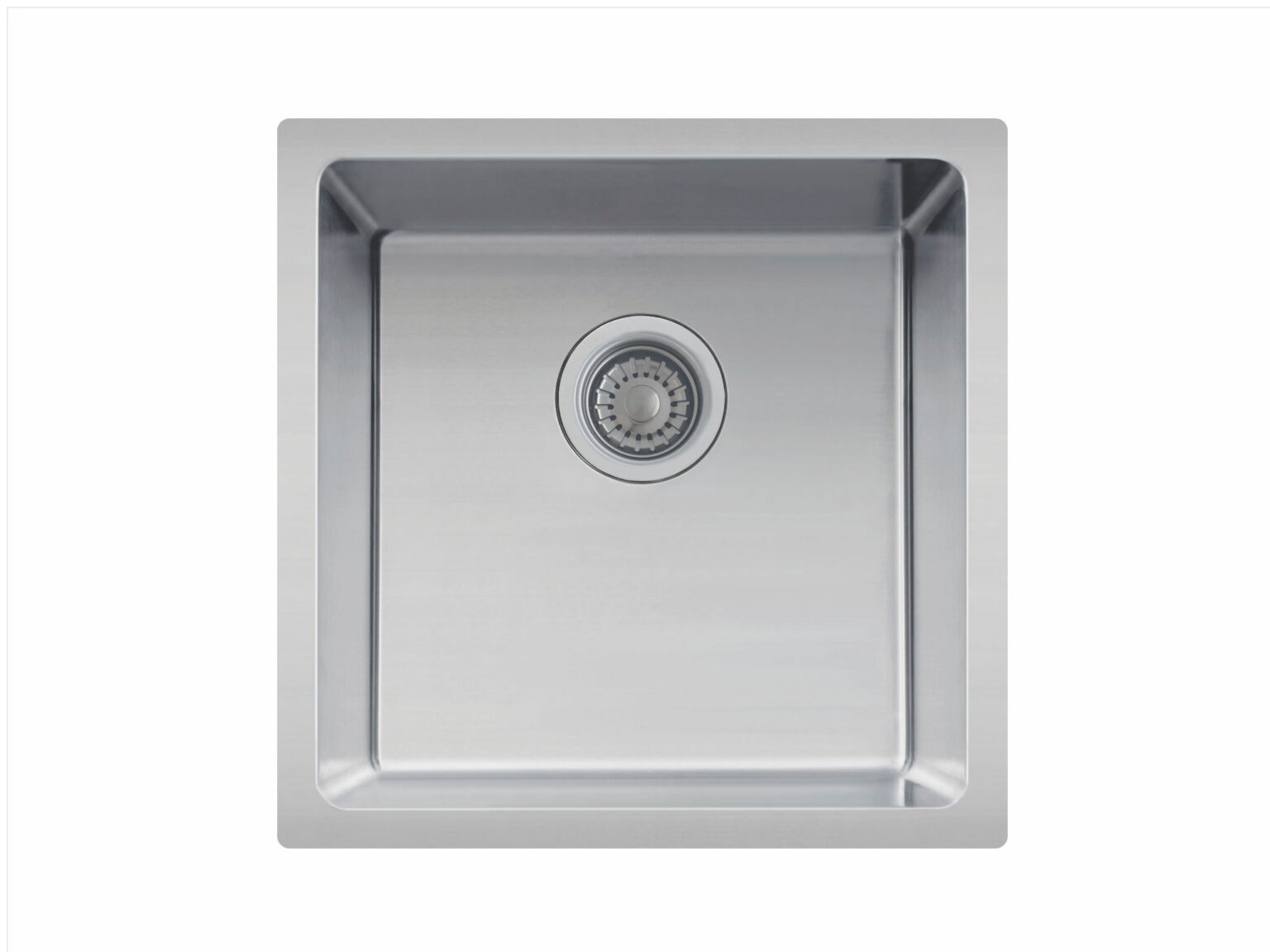 Cuba Inox Square Light 400X400X200mm Escovada Sink (NEW) - Hidronox