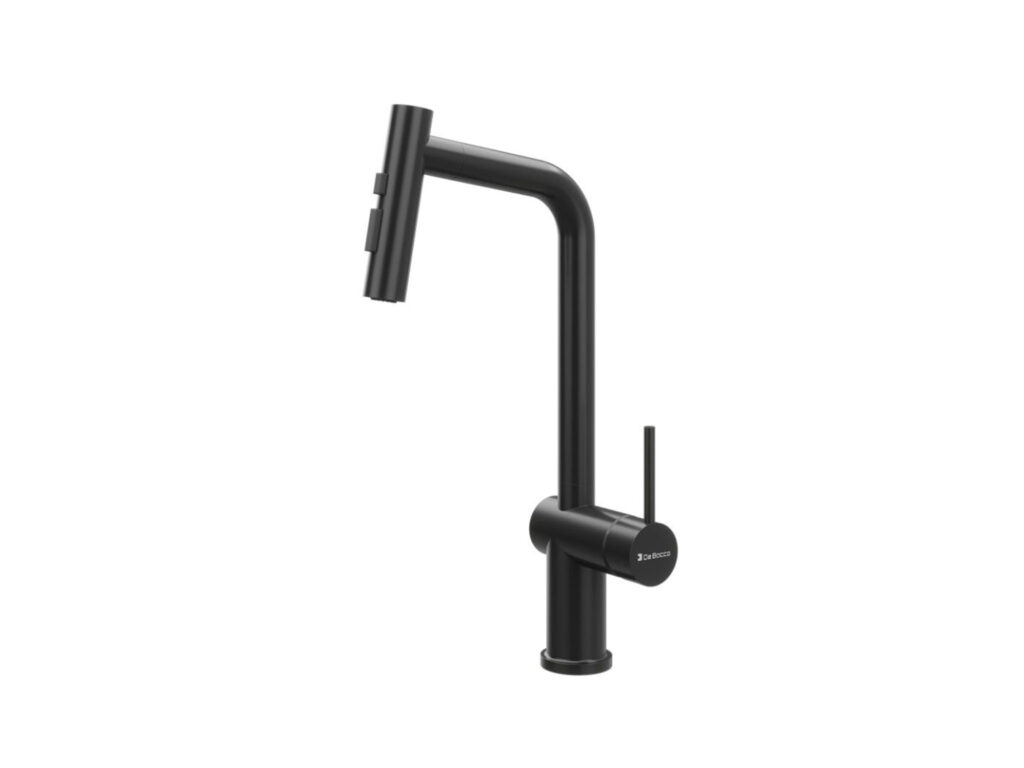 Misturador Monocomando Black Matte - 50040 Debacco Ducha Extensivel 20. ...