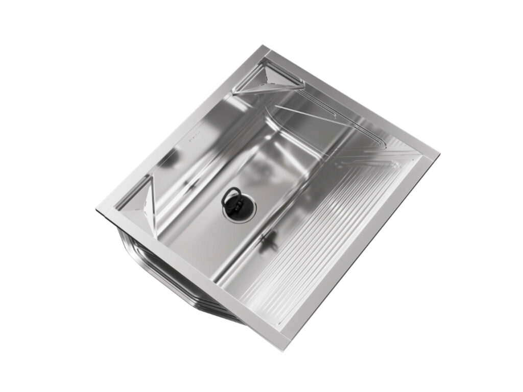 Tanque Inox 608x506x294mm TS500 430 Sobrerpor GhelPlus 10.04.04069 ...